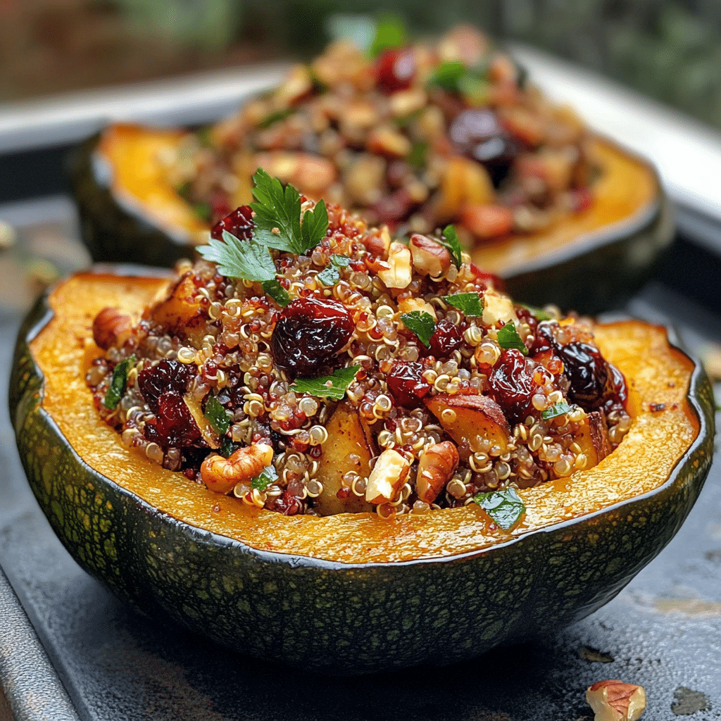 Delicious Stuffed Acorn Squash Recipe for Fall Flavors - Fsishare Recipes